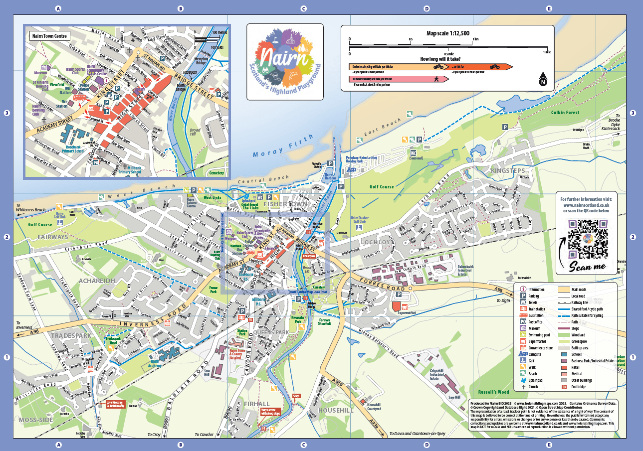 Maps - Nairn Scotland